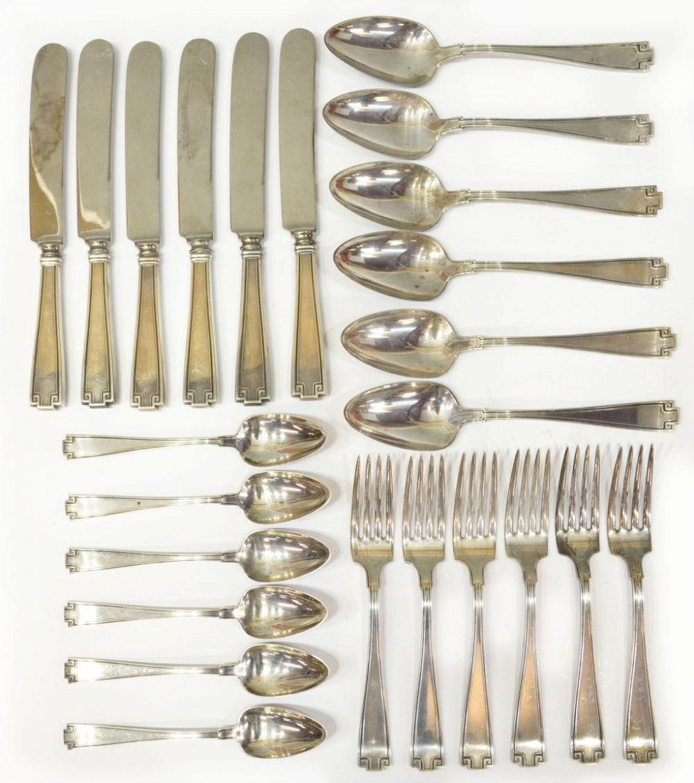 (24) GORHAM 'ETRUSCAN' STERLING SILVER FLATWARE - Mar 03, 2013 | Austin ...