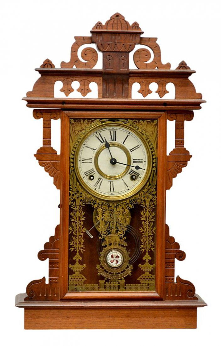 AMERICAN 'ECLIPSE' KITCHEN CLOCK