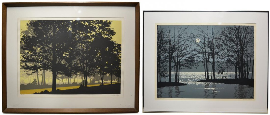 (2) LIMITED SERIGRAPHS, WILBUR STREECH - May 04, 2013 | Austin Auction ...