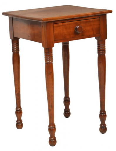 Antique American Maple Work Table