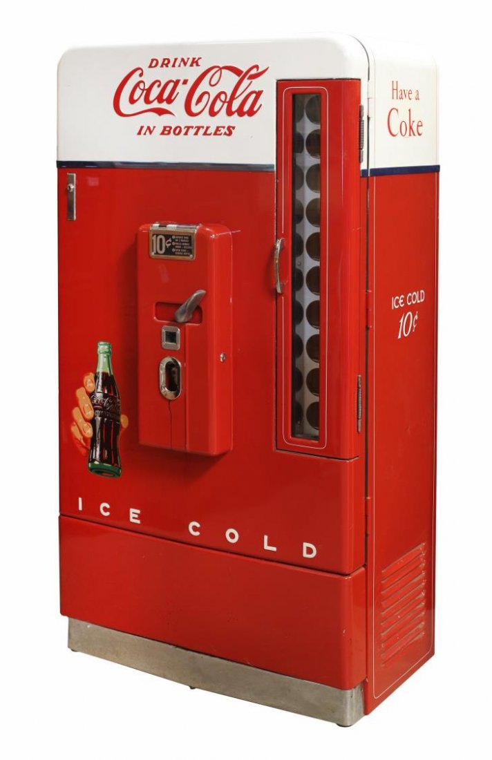 OPERATING 10 CENT 1950's COCA COLA MACHINE - Sep 21, 2013 | Austin ...
