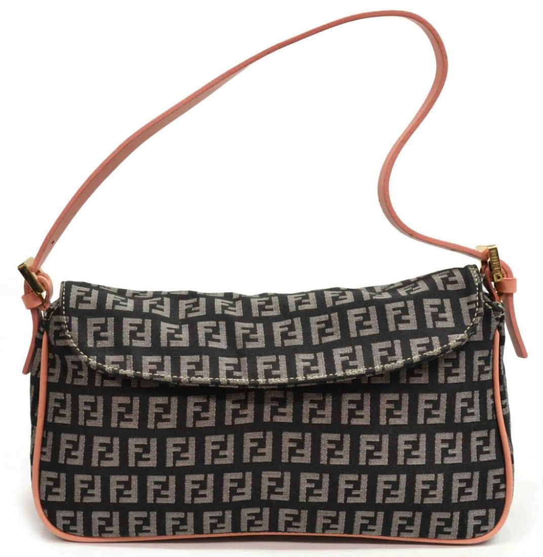 Fendi Monogram Canvas Purse | semashow.com