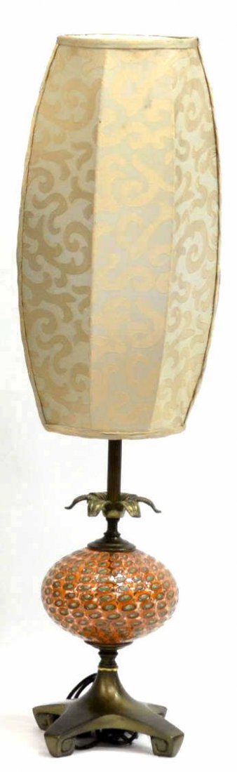 DEZ RYAN ART GLASS TABLE LAMP, SIGNED - Jul 13, 2014 | Austin Auction ...