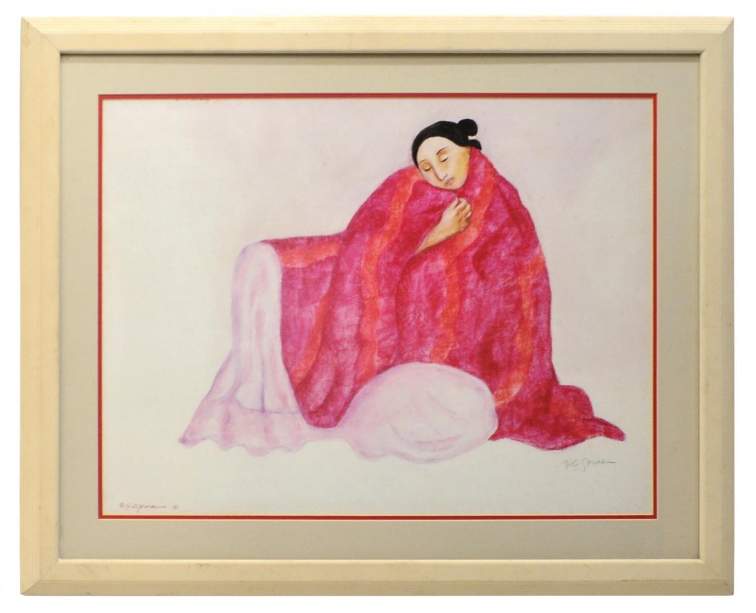 R.C. GORMAN, SIGNED PRINT, "ANTONIA" - Nov 15, 2014 | Austin Auction ...