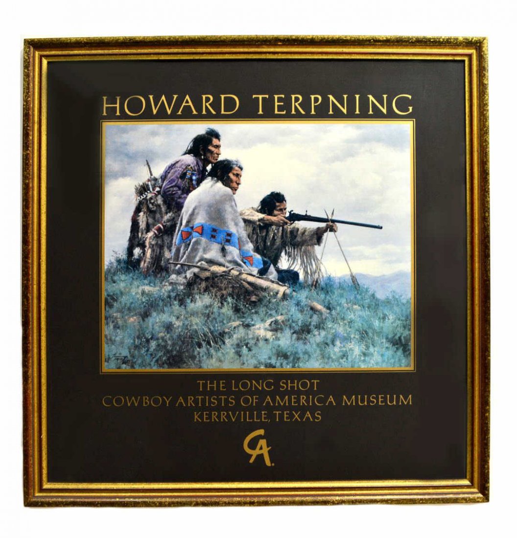 Print: "the Long Shot", Howard Terpning