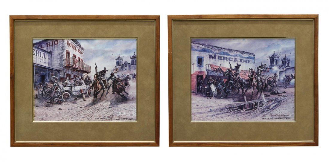 (2) DONALD M. YENA SIGNED WESTERN PRINTS - Apr 25, 2015 | Austin ...