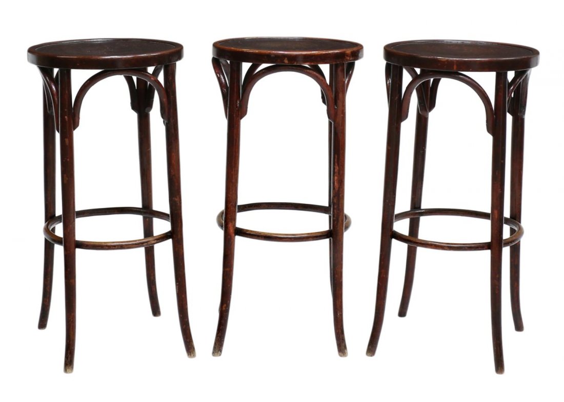 LUTERMA PRESSED BENTWOOD STOOLS MADE IN ESTONIA