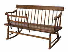 ROCKING MAMMY'S BENCH - Nov 13, 2021 | Thomaston Place Auction ...