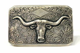 EDWARD H. BOHLIN STERLING LONGHORN BELT BUCKLE - Aug 17, 2013 | Austin ...