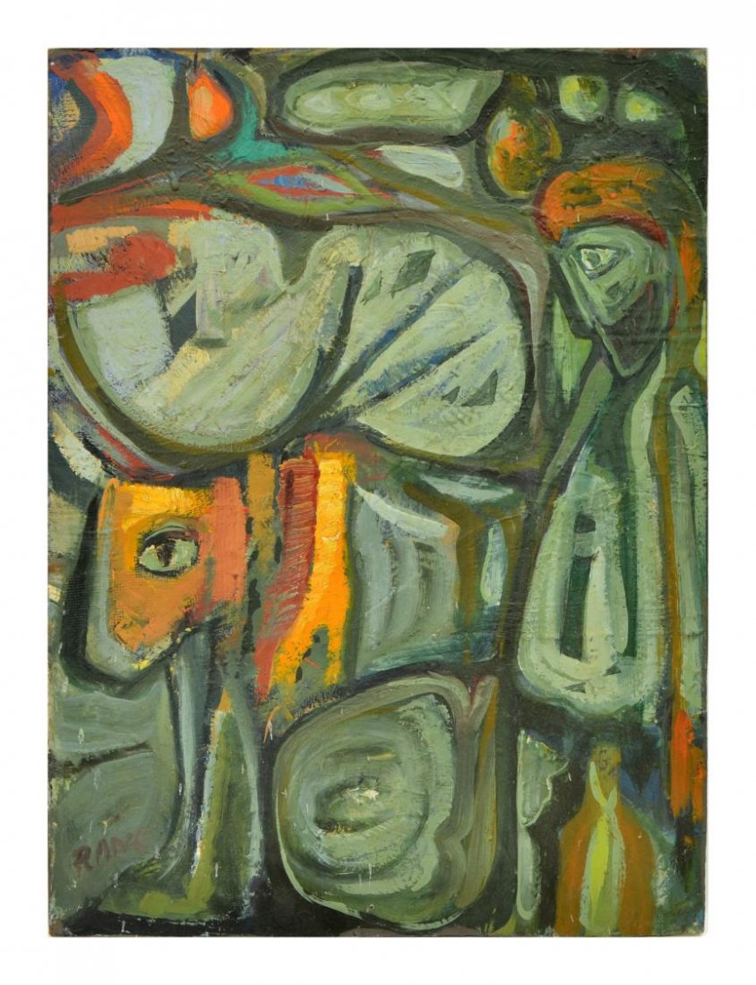 BILL RANE, ABSTRACT FIGURES, LA LUZ NEW MEXICO