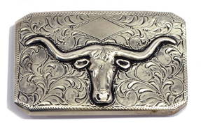 EDWARD H. BOHLIN STERLING LONGHORN BELT BUCKLE - Aug 17, 2013 | Austin ...