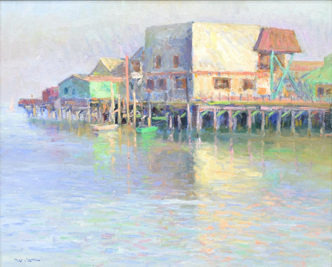 ROD GOEBEL (NEW MEXICO 1946-1993) OIL PAINTING - Jul 16, 2016 | Austin ...