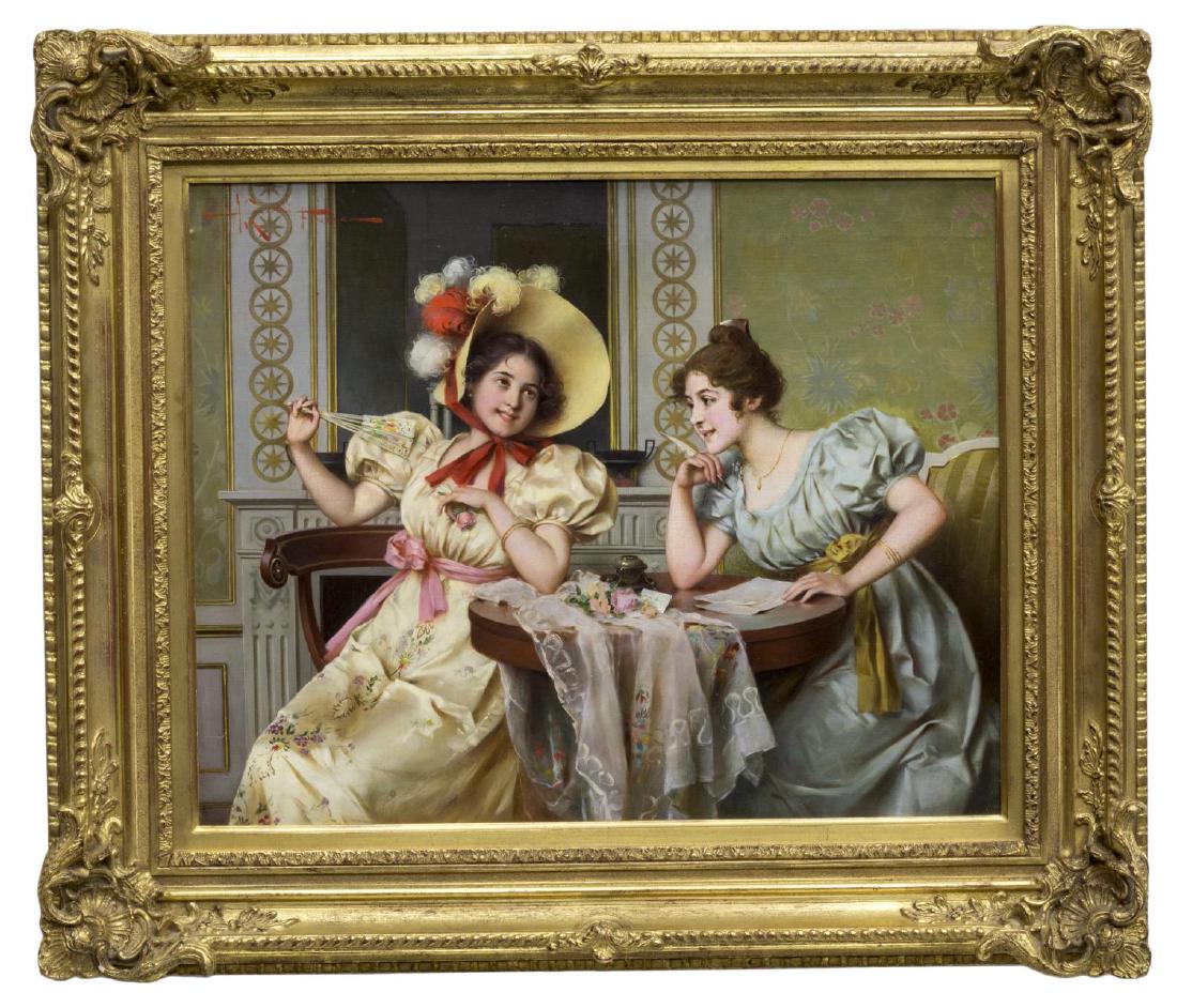 ADRIANO CECCHI (ITALIAN, 1850-1936) PAINTING