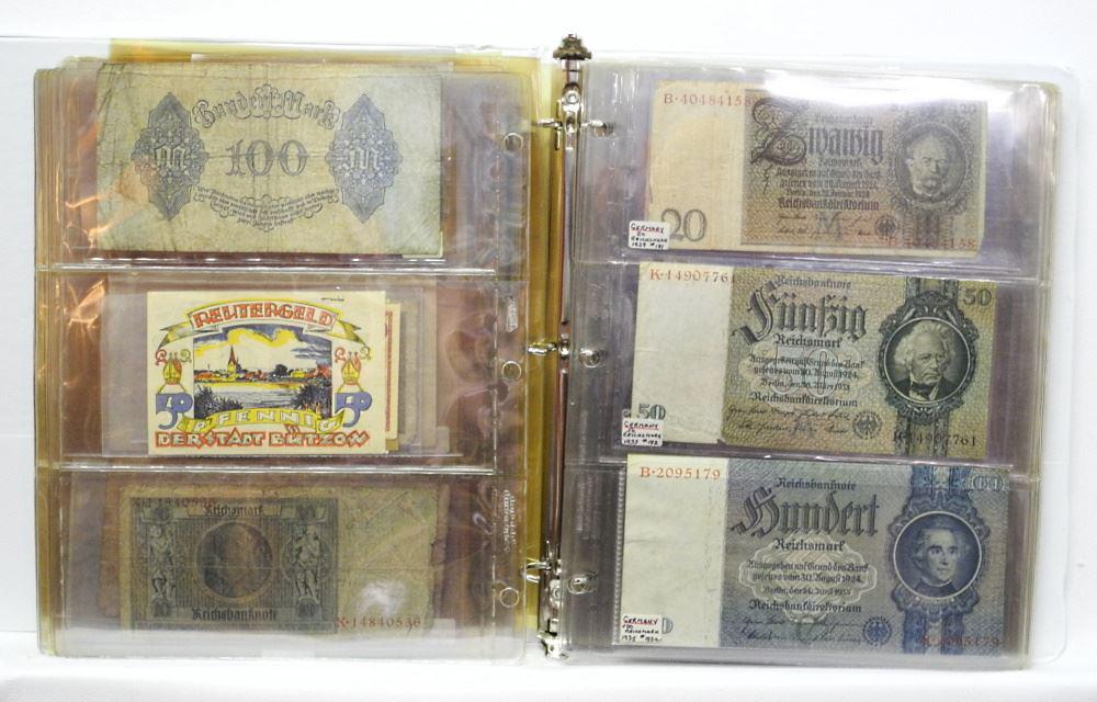 World Bank Note Collection Binder #8: German. - Mar 08, 2022 | Lunds ...