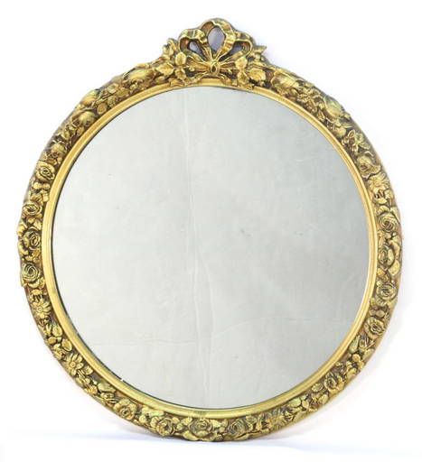 Louis XV Roundel Mirror, 16" Diameter. - Dec 06, 2022 | Lunds ...