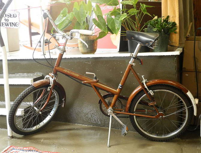 Raleigh "folder" Bicycle.