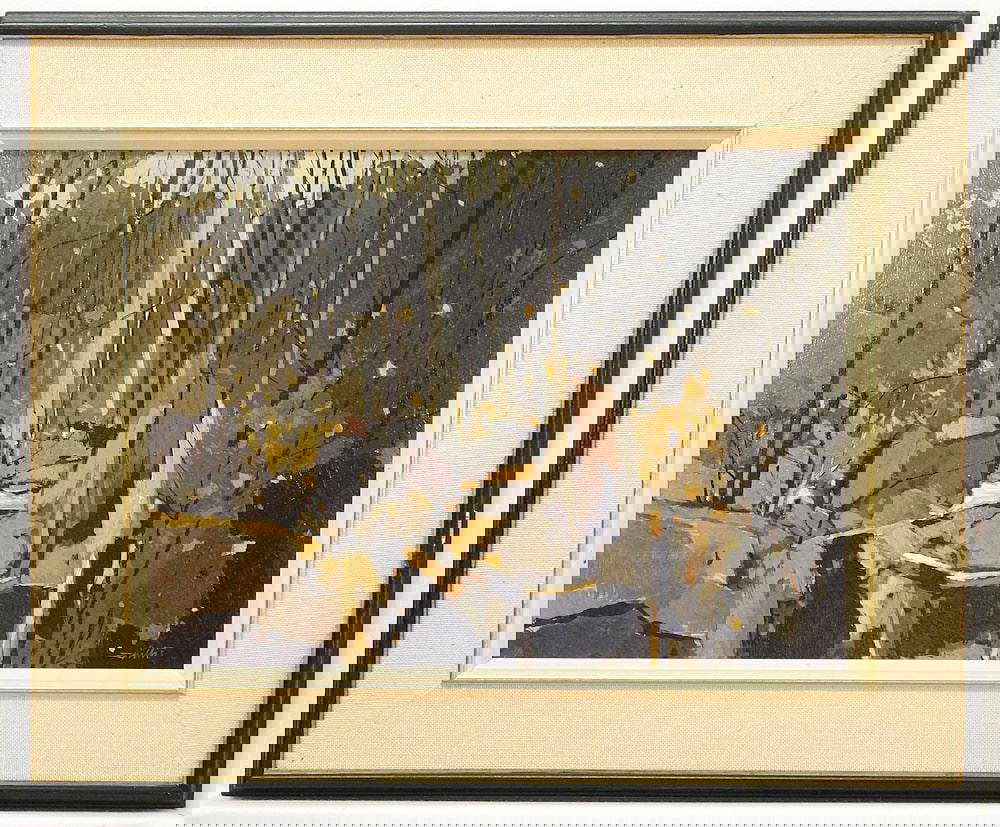 Acrylic On Masonite Signed (donald A) Smith, 12" X 16", "forest Forms ...