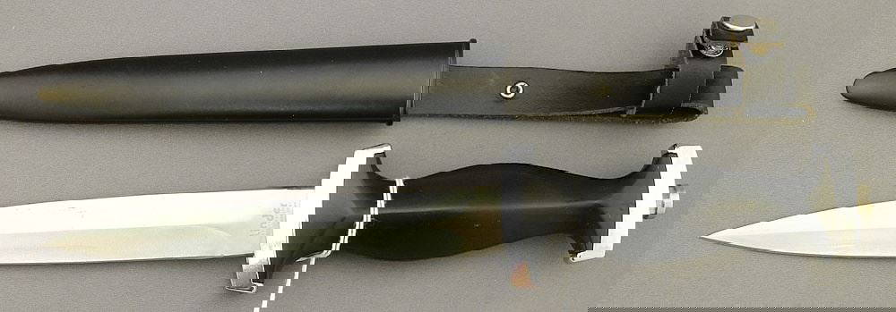 Linder Ww2-style Dagger & Sheath, 11 1/4"l, No Export. Auction