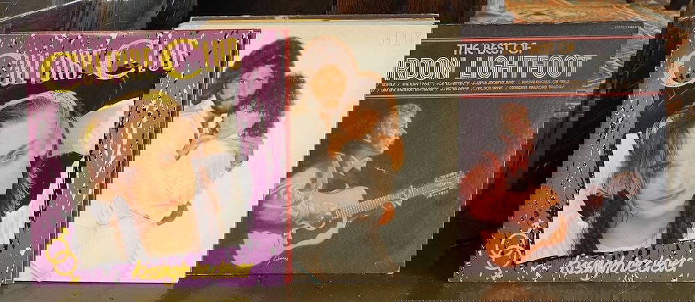 Various Records: Lightfoot/streisand /rod Stewart/etc. (as Found). Auction