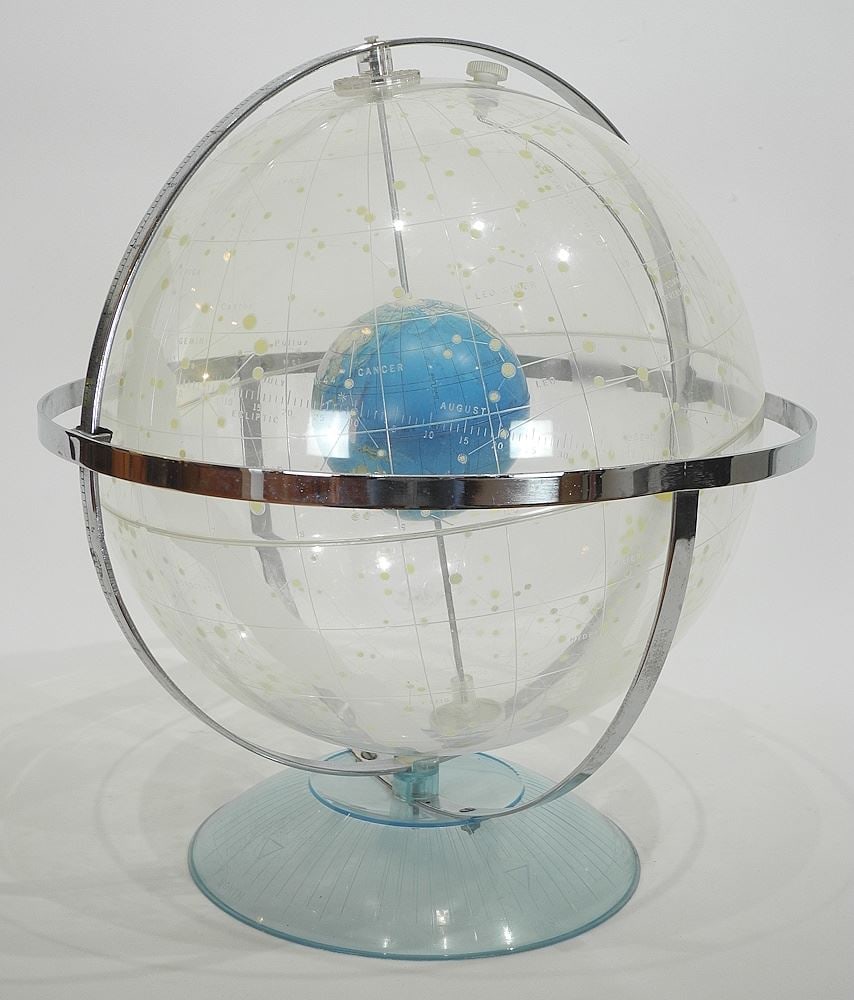 T.n.hubbard Scientific Co. Universal Transparent Celestial Globe, 11" Diameter. Auction