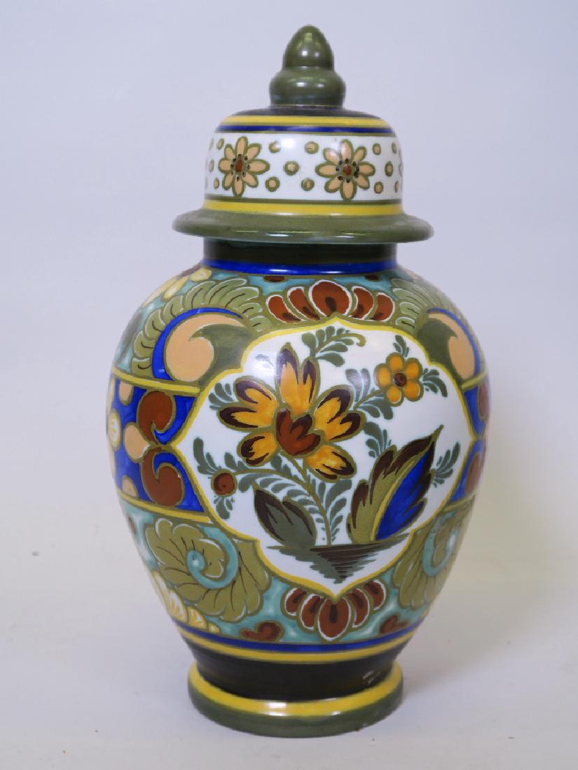A Gouda pottery jar and cover in Erika Royale pattern, - Oct 11, 2017 ...