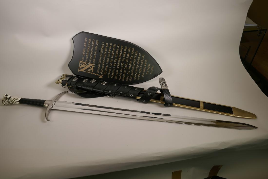 A Chinese Made Prop Replica Game Of Thrones Sword Of