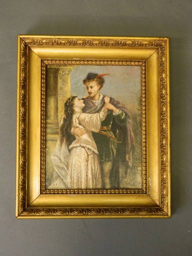 John Dawson Watson, Monogrammed C19th Oil On Millboard,