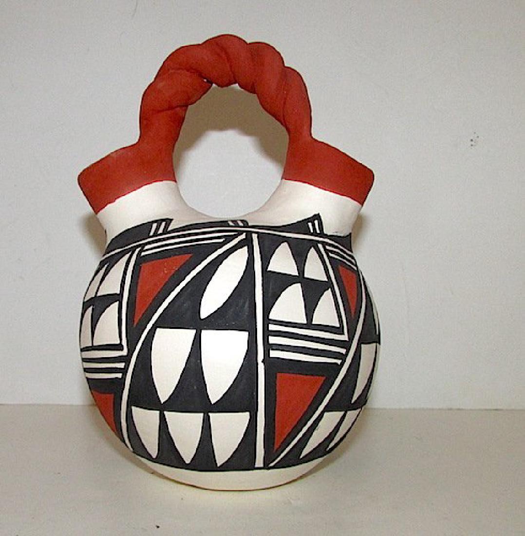 Acoma Pueblo Wedding Vase Pottery