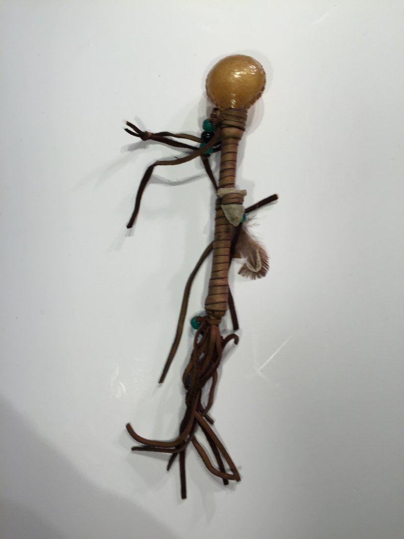 Vintage Native American Rattle