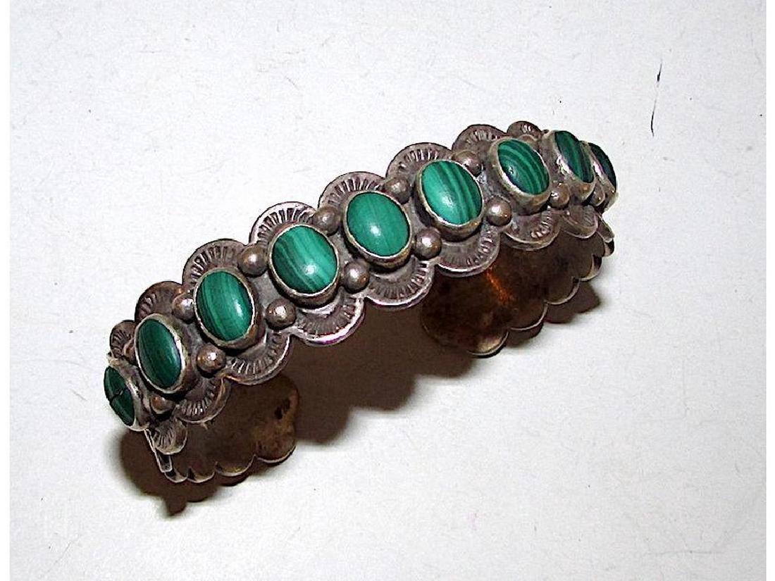 Native American Navajo Gilbert Adakai Sterling Silver