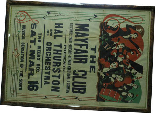 Mayfair Club Poster.