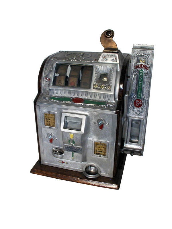 1127: 5-Cent Mills Rock-ola Slot Machine. - Sep 25, 2005 | Randy Inman ...