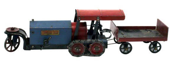 Structo Uba Tractor And Cart.