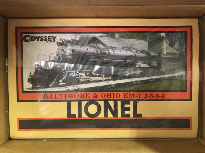 Lionel 28051 B&o Em 1 Steam Locomotive & Tender