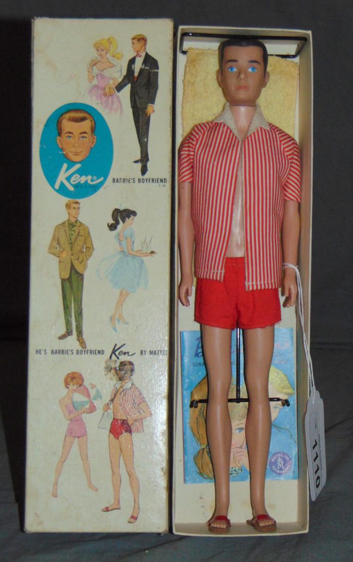 Vintage Boxed Ken Doll #750, Painted Hair