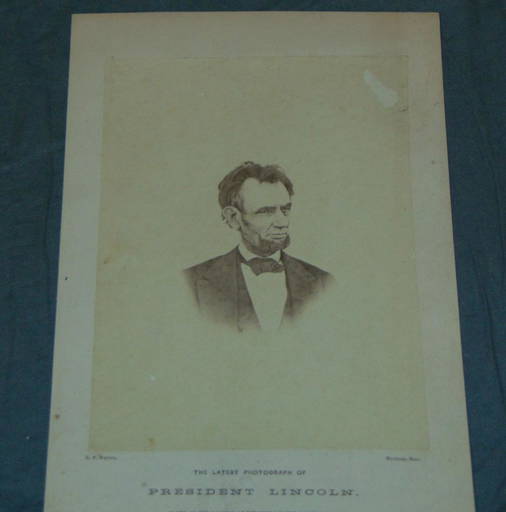 Abraham Lincoln Photograph.