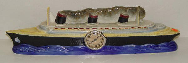 Ceramic Ocean Liner Clock