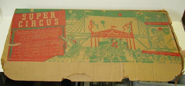 4159: VINTAGE MARX LITHO SUPER CIRCUS PLAYSET