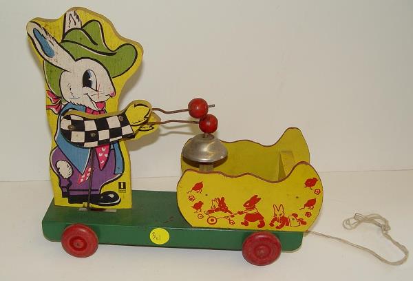 Rabbit Pull Toy Intratoy