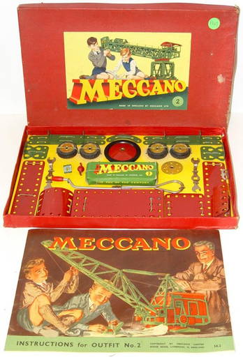 Vintage Boxed Meccano Construction Kit