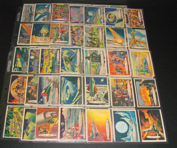 1958 TOPPS SPACE CARDS COMPLETE SET OF 88 - Sep 08, 2007 | Weiss ...