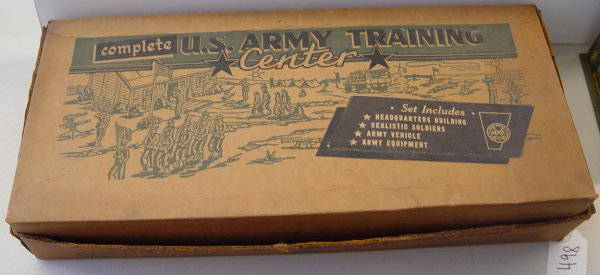 Vintage U.s. Army Training Center Playset