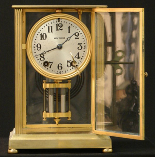 205: ANTIQUE SETH THOMAS MERCURY PENDULUM CLOCK
