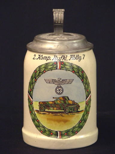 Vintage Stein Wwii German Beer Stein