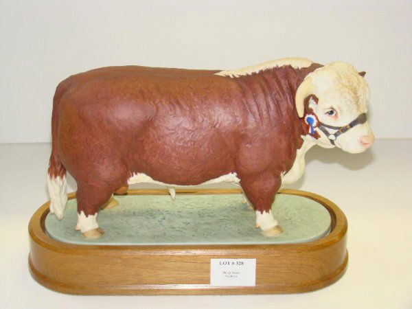 1959 Doris Lindner. Hereford Bull