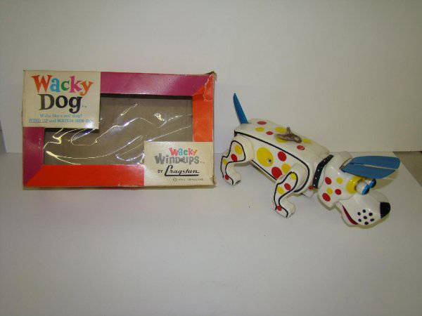 Cragstan Wind Up Wacky Dog Boxed
