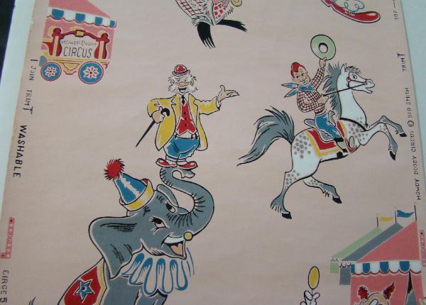 1492A: VINTAGE HOWDY DOODY WALLPAPER