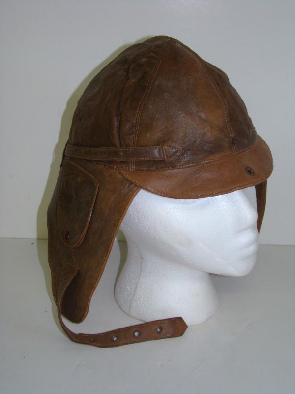 Japanese Early Ww2 Military Flying Helmet