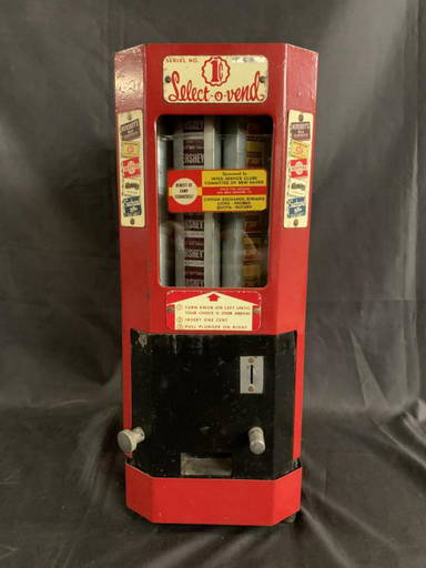 Select O Vend 1 Cent Candy Vending Machine