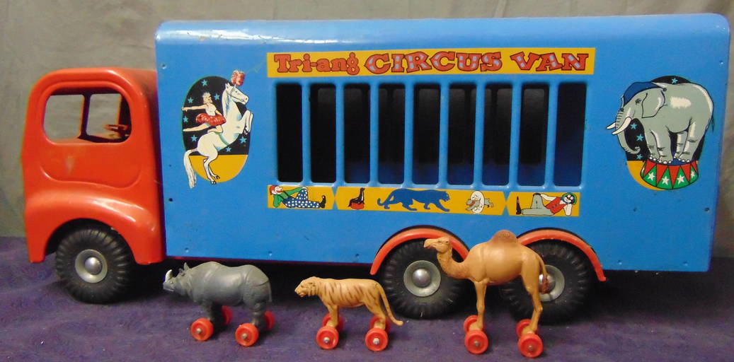 Large Tri Ang Circus Truck